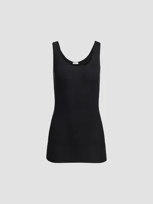 Hanro Soft Touch Tank Top - Black