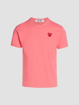 Play Comme Des Garcon Play Heart T-shirt - Pink
