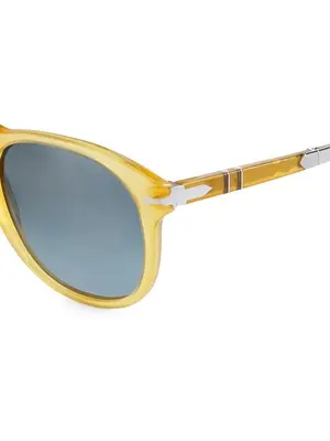 Persol 54mm Round Sunglasses
