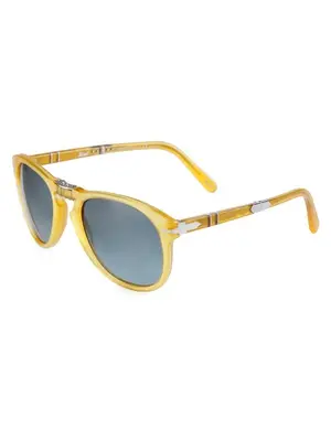 Persol 54mm Round Sunglasses