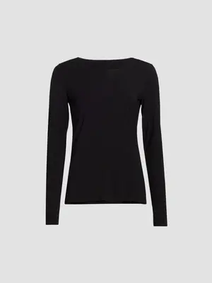Wolford Aurora Pure Long-sleeve Top - Black