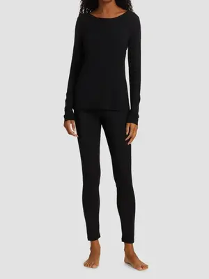 Wolford Aurora Pure Long-sleeve Top - Black