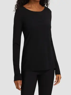 Wolford Aurora Pure Long-sleeve Top - Black
