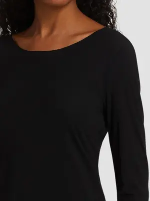 Wolford Aurora Pure Long-sleeve Top - Black
