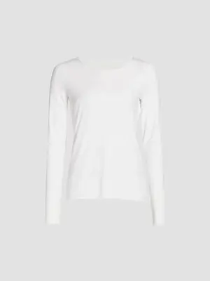 Wolford Aurora Pure Long-sleeve Top - White