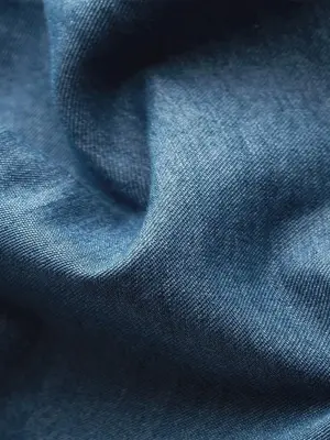 Eton Contemporary-fit Chambray Soft Casual Shirt