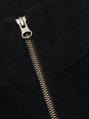 Veronica Beard Uptown Merino Wool & Cashmere Dickey - Black