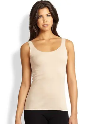 Hanro Cotton Seamless Tank Top Skin