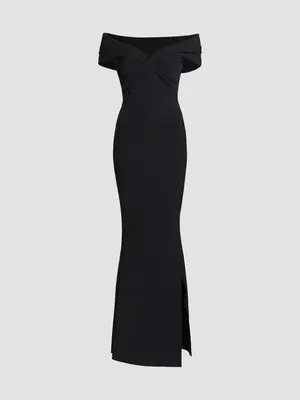 Chiara Boni La Petite Robe Stretch Jersey Fishtail Gown