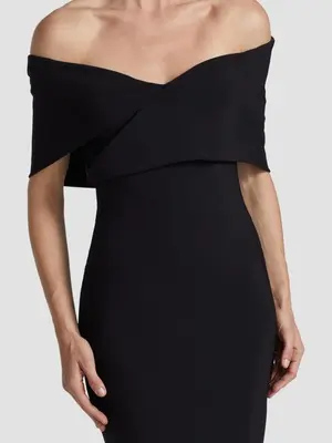 Chiara Boni La Petite Robe Stretch Jersey Fishtail Gown