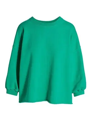 Rachel Comey Women's Fond Sweatshirt - Beige  Kelly Green