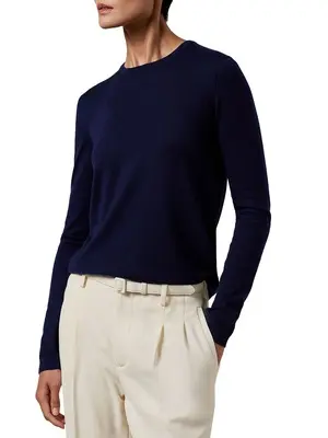 Ralph Lauren Cashmere Crewneck Sweater - Lux Navy
