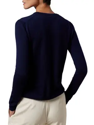 Ralph Lauren Cashmere Crewneck Sweater - Lux Navy