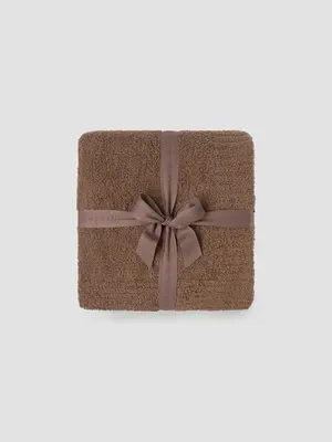 Barefoot Dreams Cozy Chic Throw - Chestnut
