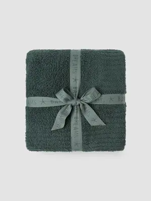 Barefoot Dreams Cozy Chic Throw Deep Juniper