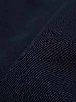 Amsale Faille Strapless Dress - Navy