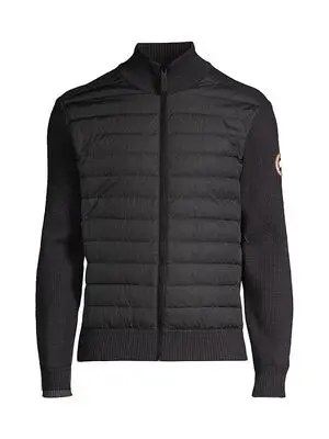 Canada Goose Hybridge Knit Jacket Black