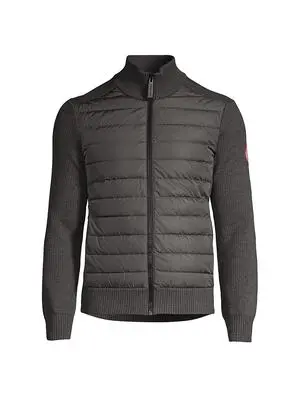 Canada Goose Hybridge Knit Jacket Iron Grey