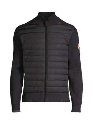 Canada Goose Hybridge Knit Jacket - Noir