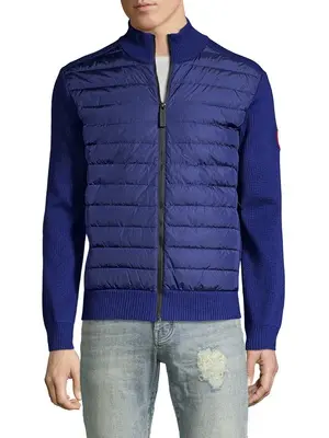 Canada Goose Hybridge Knit Jacket - Noir