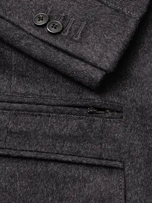 Corneliani Char Id Topcoat - Grey