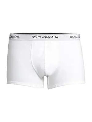 Dolce & Gabbana Day By Day 2-pack Stretch Cotton Boxer Briefs White