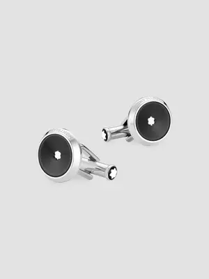 Montblanc Snowcap Cufflinks - Silver