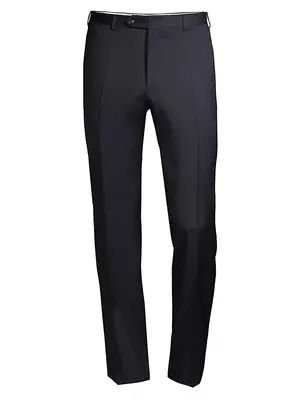 Canali Slim-fit Wool Trousers