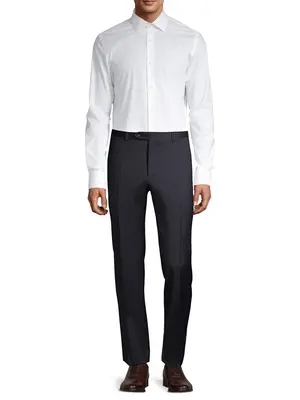 Canali Slim-fit Wool Trousers