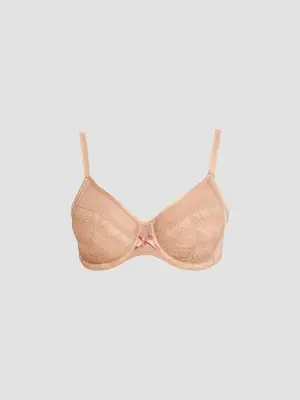 Chantelle Revele Moi Perfect Fit Underwire Bra - Beige
