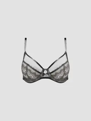 Chantelle Revele Moi Perfect Fit Underwire Bra - Black