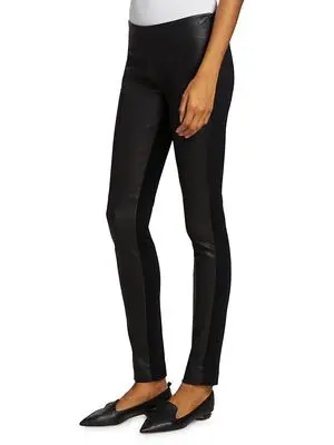 Akris Fancy Leather Pants