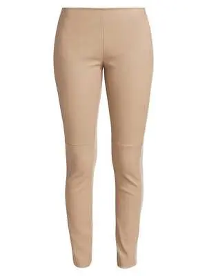 Akris Fancy Leather Pants
