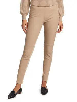 Akris Fancy Leather Pants