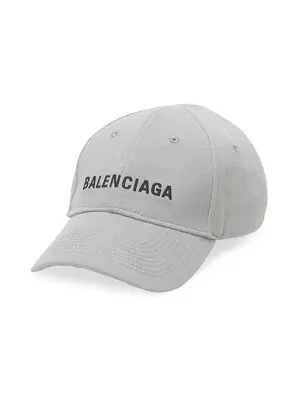 Balenciaga Logo Baseball Cap Lead