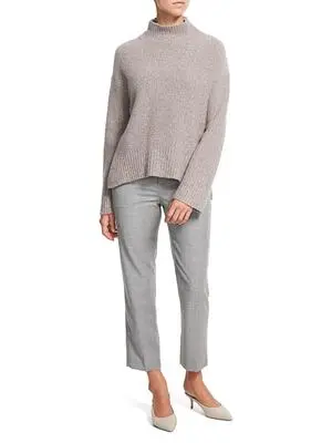 Theory Karenia Mockneck Cashmere Sweater Size