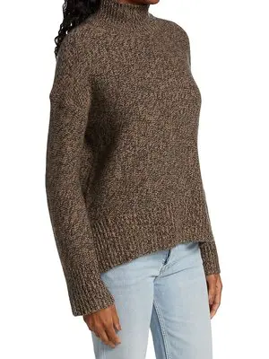 Theory Karenia Mockneck Cashmere Sweater Size
