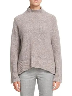 Theory Karenia Mockneck Cashmere Sweater Size