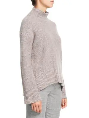 Theory Karenia Mockneck Cashmere Sweater Size