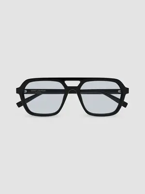 Saint Laurent 57mm Aviator Sunglasses