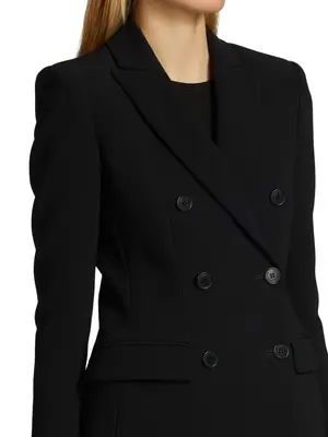 Altuzarra Indiana Double-breasted Jacket - Black