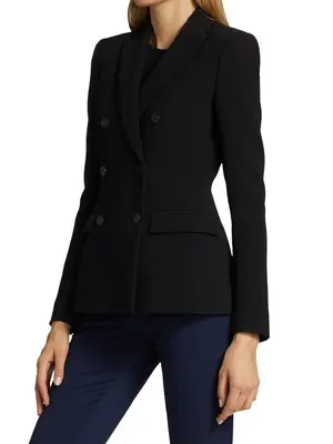Altuzarra Indiana Double-breasted Jacket - Black