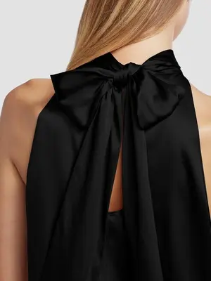 Ramy Brook Lori Silk Halter Top