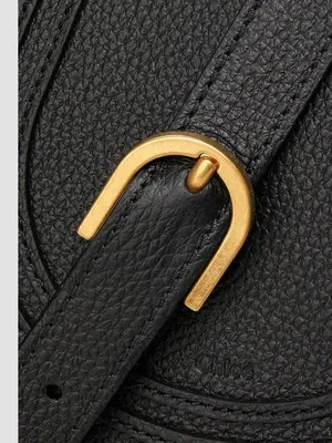 Chloé Marcie Saddle Bag - Black