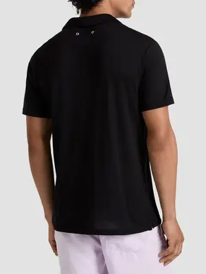 Vilebrequin Classic-fit Jersey Polo - Black