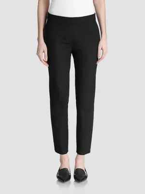 Theory Thaniel Twill Slim-fit Crop Pants