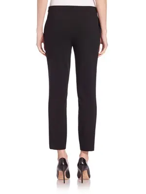 Theory Thaniel Twill Slim-fit Crop Pants