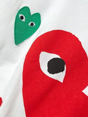 Play Comme Des Garcon Heart Play T-shirt