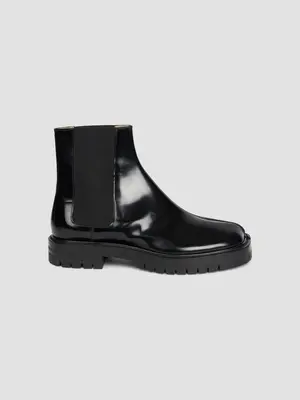 MAISON MARGIELA Tabi Leather Ankle Boots