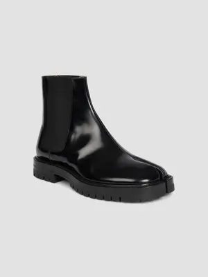 MAISON MARGIELA Tabi Leather Ankle Boots
